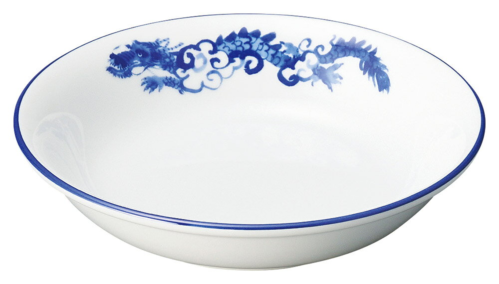 [商品名]イングレーズ青龍　5　1／2取皿[素材][寸法]14.2×3.3cm結婚式のお返し、母の日のプレゼント、退職祝いなど、さまざまな場面でご利用いただけます。陶器の専門問屋が厳選した、プレゼントやギフトにピッタリな逸品です。[14.2...