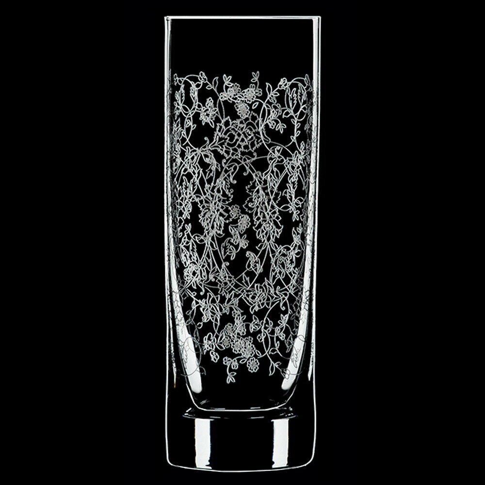 [商品名]　アラベスク 13 ハイボール[素材]　ガラス[寸法]　Φ59 x H166mm 340ml[産地]　ドイツ産(国内加工)ガラス器全般(耐熱温度差約60℃):中性洗剤などで洗ってから使用してください。電子レンジ・直火・オーブンでの...