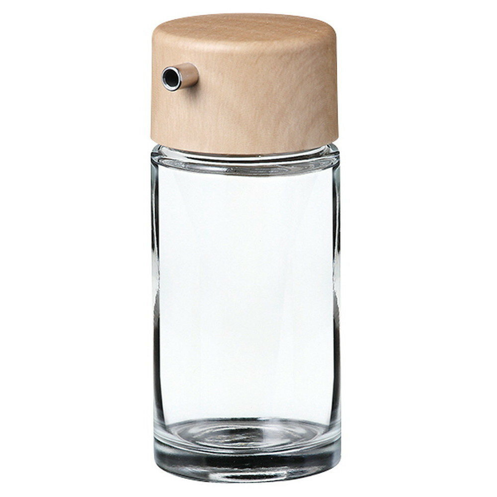 [商品名]　No.1614 正油[素材]　ガラスフタ:ABS樹脂 パッキン:シリコン[寸法]　Φ53 x H109mm 100ml[産地]　日本ガラス器全般(耐熱温度差約60℃):中性洗剤などで洗ってから使用してください。電子レンジ・直火・...