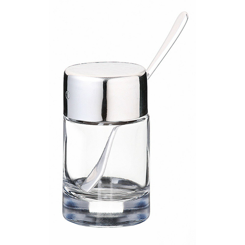 [商品名]　＃800 辛子[素材]　ガラスフタ.スプーン:18-8ステンレススチール[寸法]　Φ38 x H65mm[産地]　日本角型辛子スプーン付 ガラス器全般(耐熱温度差約60℃):中性洗剤などで洗ってから使用してください。電子レンジ・...