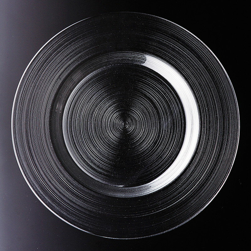 [商品名]　Arda(アルダ) サークル チャージャー32[素材]　ガラス[寸法]　約Φ325 x H19mm[産地]トルコハンドメイドのため、ひとつひとつサイズが異なります。また、気泡も若干混入いたしますので、ご了承ください。 ガラス器全...