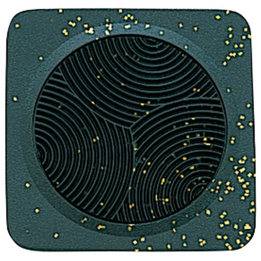 [商品名]　渚(角金)[10枚][素材]　スチレンブタジエンゴム[寸法]　90 x 90mm[産地]日本上品な食器はプレゼントにも喜ばれます。結婚の引き出物・大事な人へのプレゼント・新築祝い・開店祝い・風水・開運・魔除け・バレンタイン・ホワ...