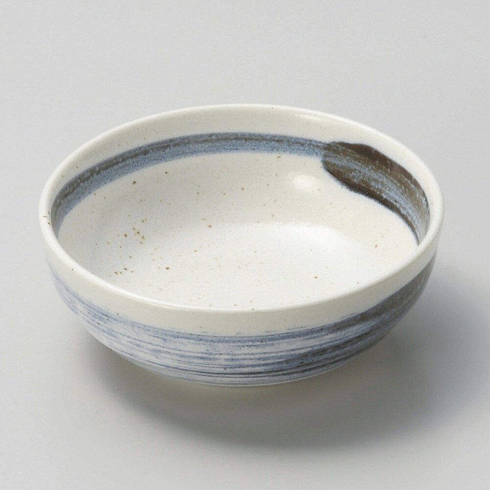 [商品名]　ゴス刷毛3.5小鉢[素材]　磁器[寸法]　φ10.5 x 3.7cmお店からご自宅まで、季節を問わず、様々なシーンでご利用いただける商品です。[ φ10.5 x 3.7cm ] 磁器 日本製 一部の商品はメーカーよりお取り寄せと...