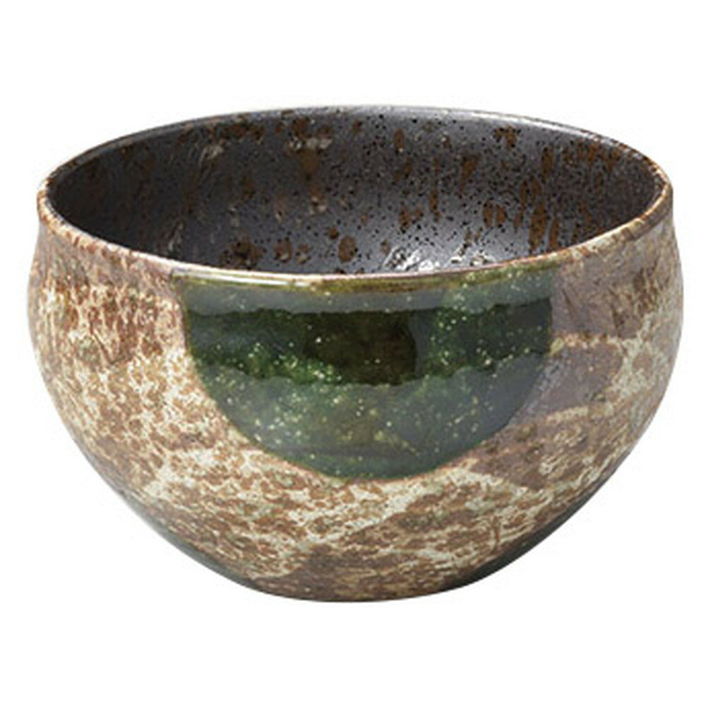 [商品名]　織部丸紋なごみ碗(中)[素材]　磁器[寸法]　φ14.5 x 9cm[産地]　日本商品によっては手造りのため、写真と色・かたちが若干異なることがございます。一般に陶磁器のサイズ・容量・色は、生産工程・焼成温度の変化・生産型の摩耗...
