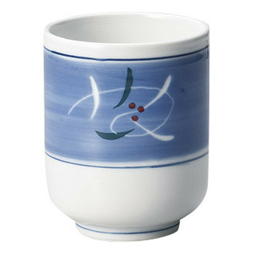 [商品名]　彫唐草 長湯呑[素材]　強化磁器[寸法]　6.5 x 8.3cm(190cc)[産地]　日本※容量(cc)は目一杯入れたときの目安です。商品によっては手造りのため、写真と色・かたちが若干異なることがございます。一般に陶磁器のサイ...