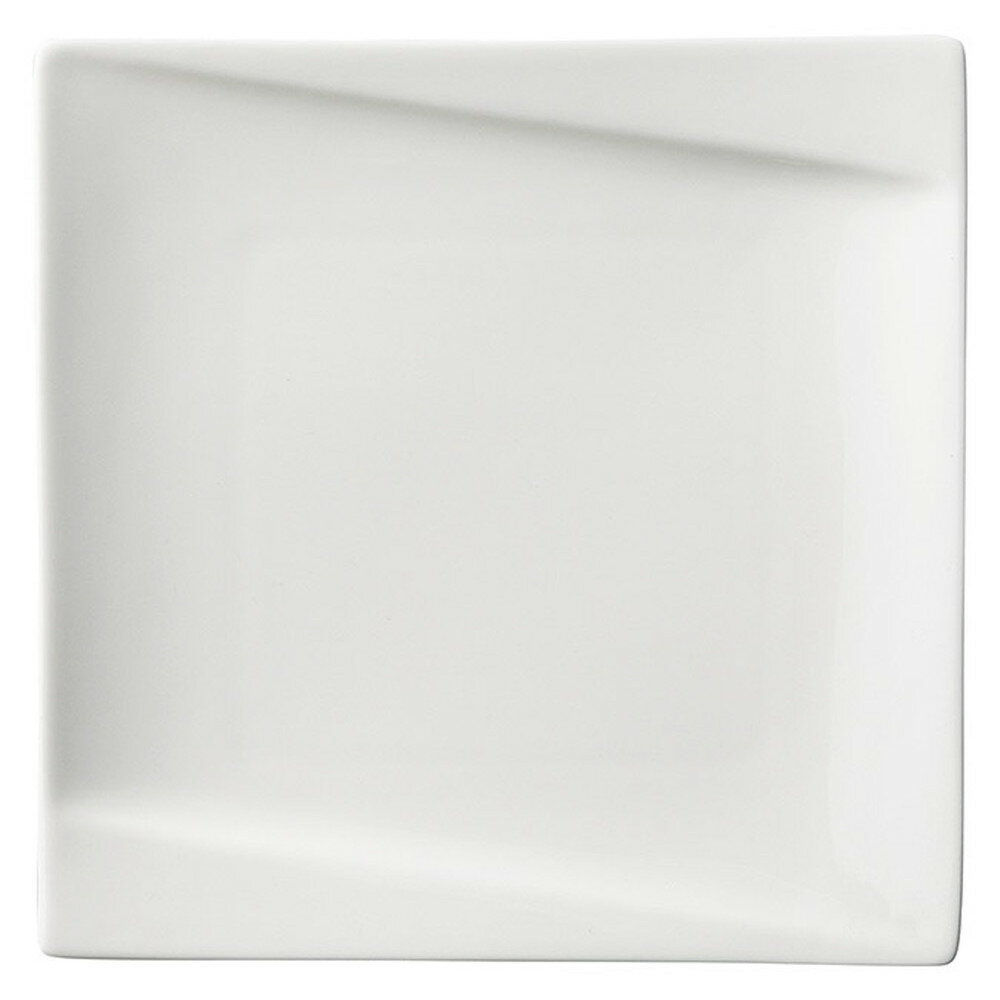 [商品名]　オビNB20cm正角皿(軽量強化)[素材]　磁器[寸法]　20.2 x 20.2 x 2.3cm[産地]　中国商品によっては手造りのため、写真と色・かたちが若干異なることがございます。一般に陶磁器のサイズ・容量・色は、生産工程・...