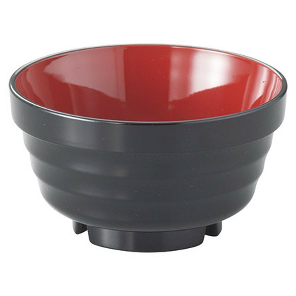 [商品名]　(TA)重ね椀(大) 黒内朱(洗)[素材]　耐熱ABS樹脂[寸法]　φ11.2 x 6.2cm(350cc)[産地]　日本洗浄機可(設定温度80度以下) スタッキングOK※容量(cc)は目一杯入れたときの目安です。商品によっては...