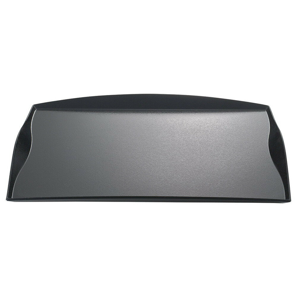 [商品名]　(TA)耐熱おもてなし盆 黒石目NS 尺1寸(ノンスリップ加工)(洗)[素材]　熱硬化特殊樹脂[寸法]　33 x 24.4 x 2.3cm[産地]　日本洗浄機可(設定温度80度以下)画像は全サイズ同じものを使用しています。サイズ...