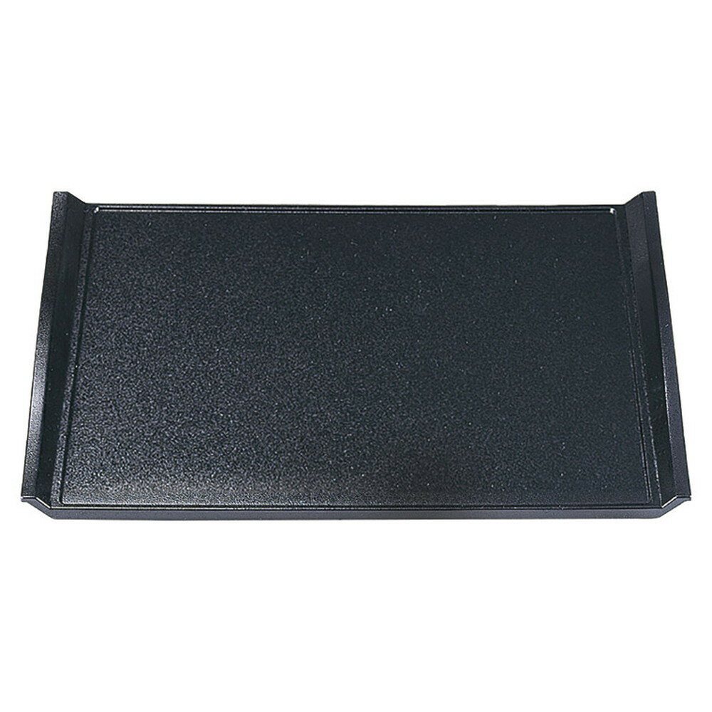 [商品名]　(A)ウェーブ盆 黒石目 尺4寸(ノンスリップ加工)[素材]　ABS樹脂[寸法]　42.7 x 31.5 x 2.9cm[産地]　日本画像は全サイズ同じものを使用しています。サイズによって、形状などに違いがある場合がございます。...