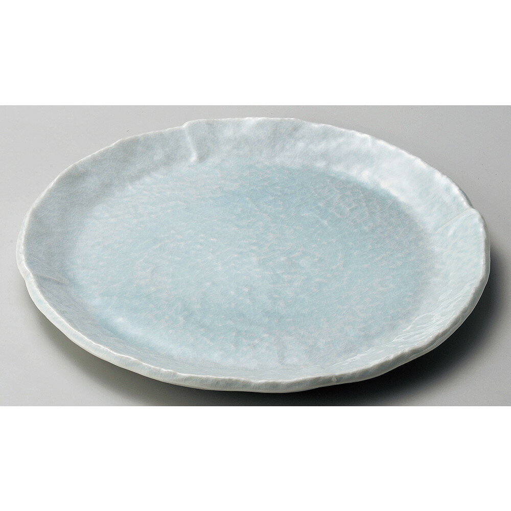 [商品名]　青白釉9.0丸皿[素材]　磁器[寸法]　φ28.5 x 2.6cmお店からご自宅まで、季節を問わず、様々なシーンでご利用いただける商品です。[ φ28.5 x 2.6cm ] 磁器 日本製 一部の商品はメーカーよりお取り寄せとな...