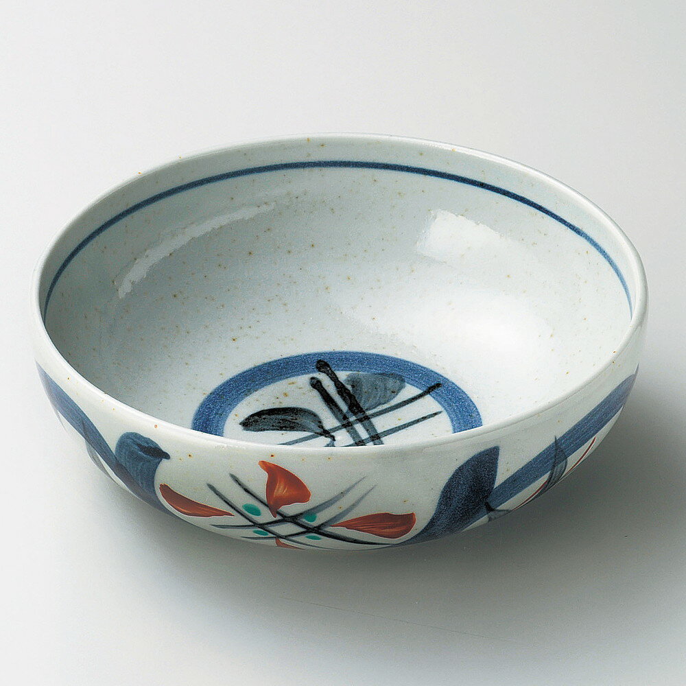 [商品名]　益子赤丸紋5.0ボール[素材]　磁器[寸法]　φ15.7 x 8.2cmお店からご自宅まで、季節を問わず、様々なシーンでご利用いただける商品です。[ φ15.7 x 8.2cm ] 磁器 日本製 一部の商品はメーカーよりお取り寄...