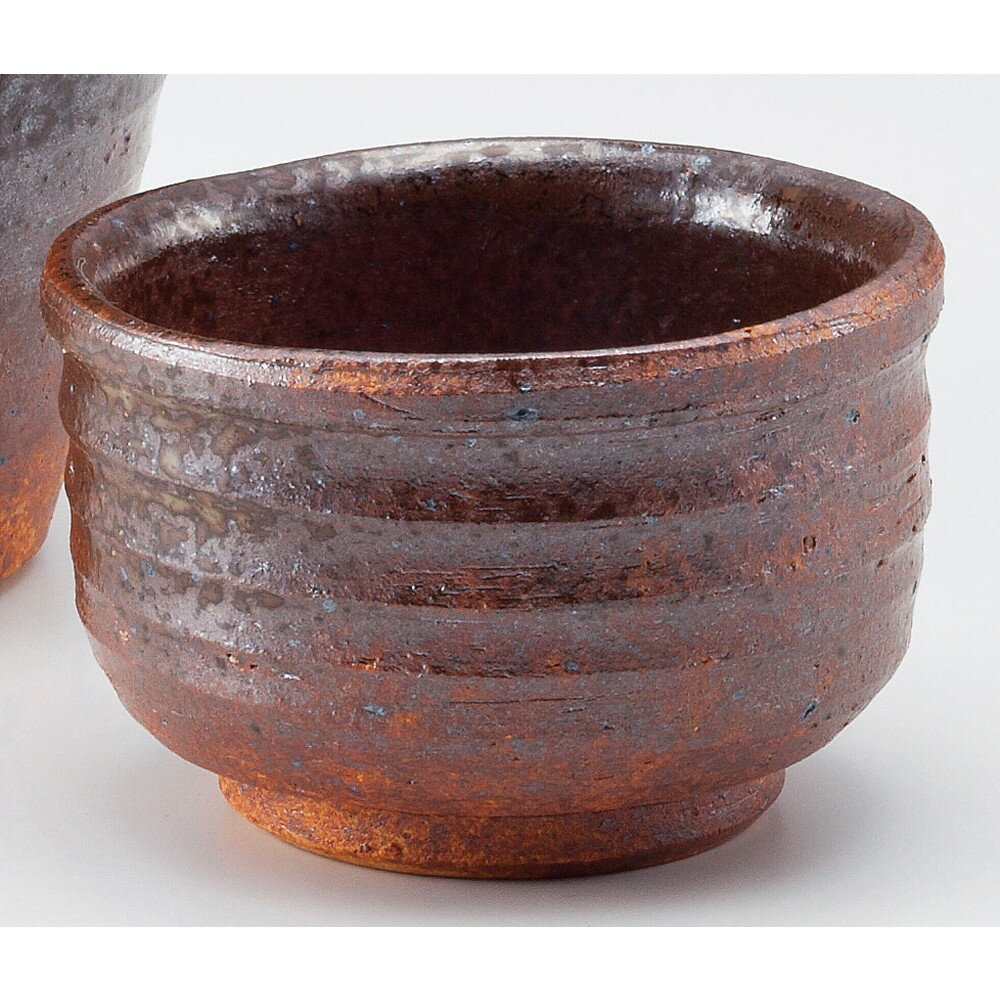 [商品名]　備前灰吹ぐい呑[素材]　陶器[寸法]　φ7.2 x 4.7cmお店からご自宅まで、季節を問わず、様々なシーンでご利用いただける商品です。[ φ7.2 x 4.7cm ] 陶器 日本製 一部の商品はメーカーよりお取り寄せとなります...