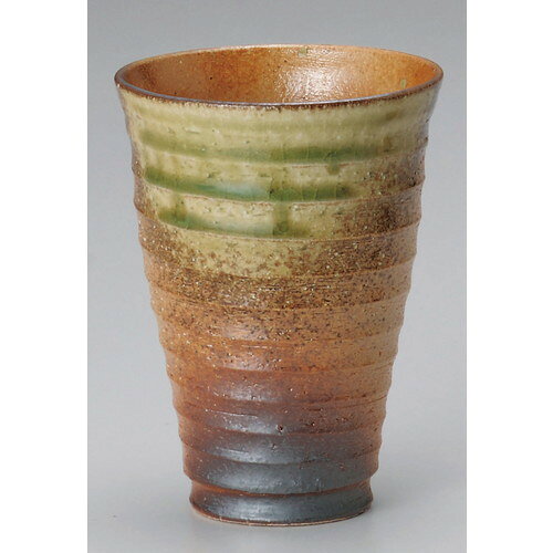 [商品名]　古信楽フリーカップ(大)[素材]　陶器[寸法]　φ9.3 x 12.5cm 350ccお店からご自宅まで、季節を問わず、様々なシーンでご利用いただける商品です。[ φ9.3 x 12.5cm 350cc ] 陶器 日本製 一部の...