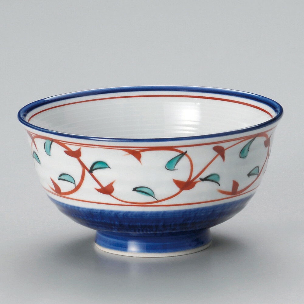 [商品名]　手描き唐草5.5深口丼[素材]　強化磁器[寸法]　[ φ17 x 8.7cm ]お店からご自宅まで、季節を問わず、様々なシーンでご利用いただける商品です。[ φ17 x 8.7cm ] 強化磁器 日本製 一部の商品はメーカーより...