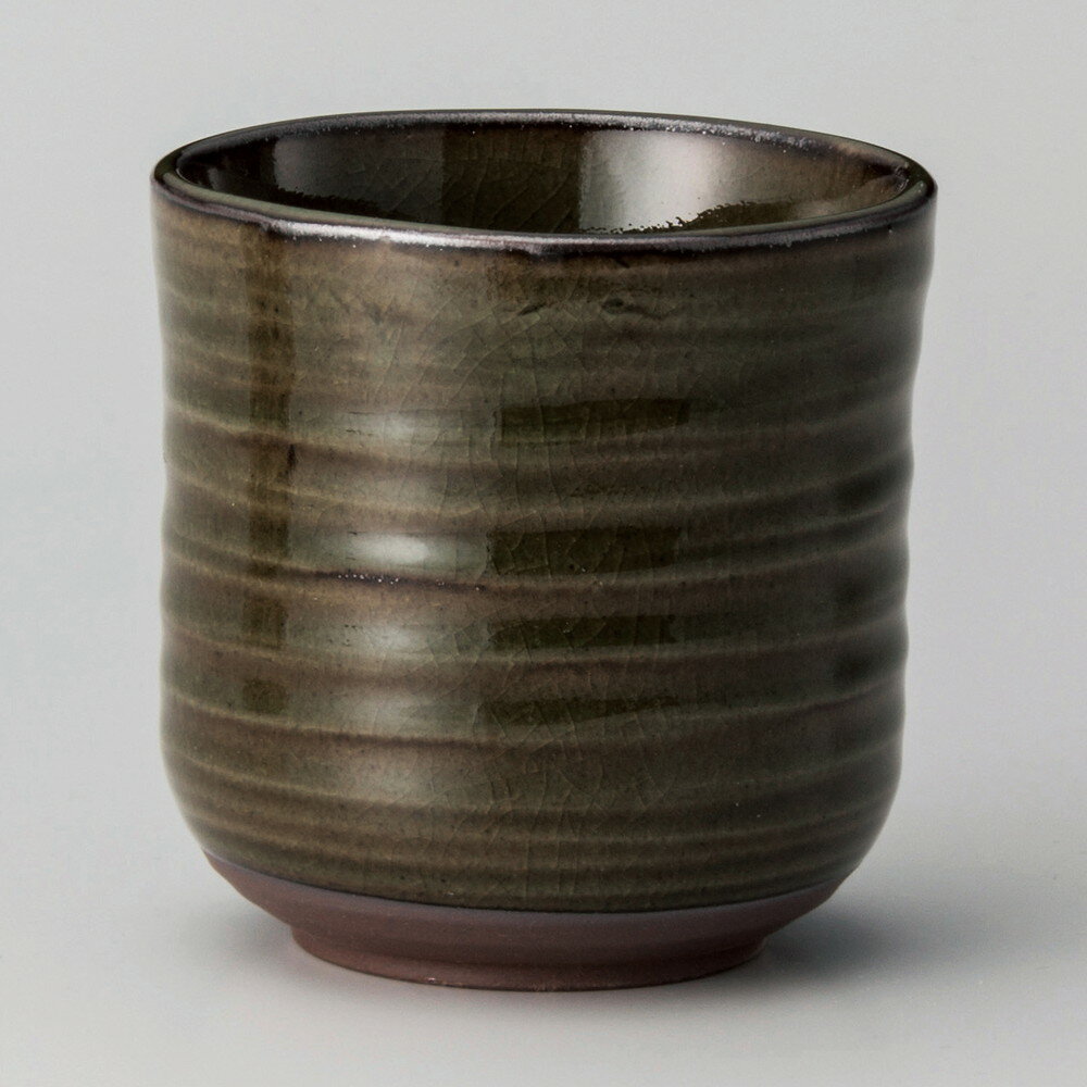 [商品名]　ビードロけずり寿司湯呑[素材]　陶器[寸法]　[ φ8.5 x 8.5cm 260cc ]お店からご自宅まで、季節を問わず、様々なシーンでご利用いただける商品です。[ φ8.5 x 8.5cm 260cc ] 陶器 日本製 一部...