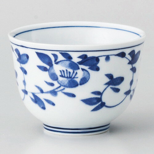 [商品名]　花唐草煎茶[素材]　強化磁器[寸法]　[ φ8 x 5.7cm 150cc ]お店からご自宅まで、季節を問わず、様々なシーンでご利用いただける商品です。[ φ8 x 5.7cm 150cc ] 強化磁器 日本製 一部の商品はメー...