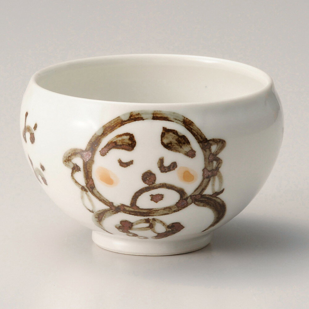[商品名]　粉引地蔵陶碗[素材]　陶器[寸法]　[ 10.2 x 6.7cm 310cc ]お店からご自宅まで、季節を問わず、様々なシーンでご利用いただける商品です。[ 10.2 x 6.7cm 310cc ] 陶器 日本製 一部の商品はメ...