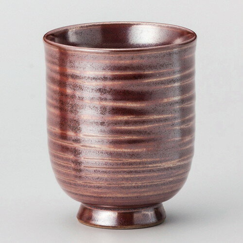 [商品名]　紅結晶長湯呑(小)[素材]　磁器[寸法]　[ φ6.5 x 7.8cm 180cc ]お店からご自宅まで、季節を問わず、様々なシーンでご利用いただける商品です。[ φ6.5 x 7.8cm 180cc ] 磁器 日本製 一部の商...