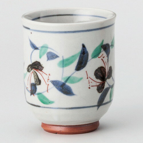 [商品名]　唐草湯呑(小)[素材]　陶器[寸法]　[ φ6.5 x 8.3cm 170cc ]お店からご自宅まで、季節を問わず、様々なシーンでご利用いただける商品です。[ φ6.5 x 8.3cm 170cc ] 陶器 日本製 一部の商品は...