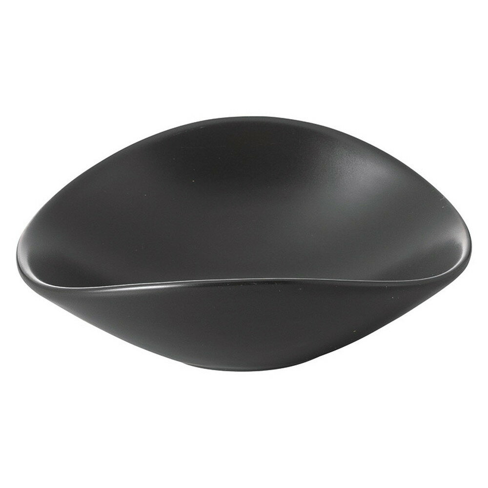 [商品名]　アーバン黒楕円鉢(SS)[素材]　磁器[寸法]　12.5 x 11.2 x 4cm お店からご自宅まで、季節を問わず、様々なシーンでご利用いただける商品です。[ 12.5 x 11.2 x 4cm ] 磁器 中国製 一部の商品は...