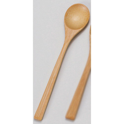 [商品名]　(竹)白スプーン[素材]　竹[寸法]　φ2.5 x 15cm お店からご自宅まで、季節を問わず、様々なシーンでご利用いただける商品です。[ φ2.5 x 15cm ] 竹 中国製 一部の商品はメーカーよりお取り寄せとなりますので...