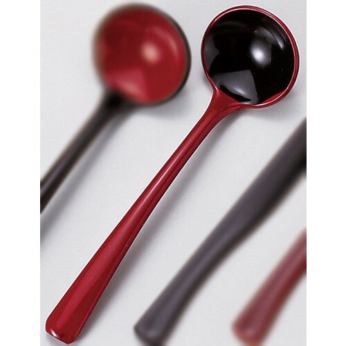 [商品名]　(A)シュガースプーン朱内黒[素材]　ABS樹脂・熱可塑性樹脂[寸法]　11 x 3cmお店からご自宅まで、季節を問わず、様々なシーンでご利用いただける商品です。[ 11 x 3cm ] ABS樹脂・熱可塑性樹脂 日本製 一部の...