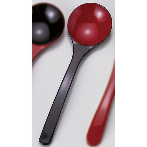 [商品名]　(A)ピーナッツスプーン(大)黒内朱[素材]　ABS樹脂・熱可塑性樹脂[寸法]　17.1 x 4.3cmお店からご自宅まで、季節を問わず、様々なシーンでご利用いただける商品です。[ 17.1 x 4.3cm ] ABS樹脂・熱可...
