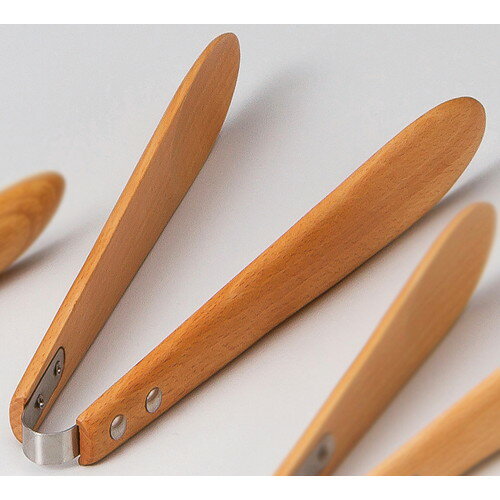 [商品名]　ブナ トング(大)[素材]　ブナ[寸法]　27.5 x 4.5cmお店からご自宅まで、季節を問わず、様々なシーンでご利用いただける商品です。[ 27.5 x 4.5cm ] ブナ 中国製 一部の商品はメーカーよりお取り寄せとなり...