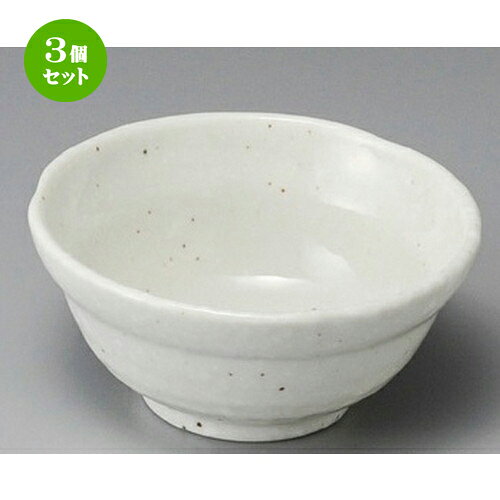 [商品名]　粉引六ベエ小鉢（小）[素材]　陶磁器[寸法]　[ 93 x 45mm ] お店からご自宅まで、季節を問わず、様々なシーンでご利用いただける商品です。1個あたりの寸法[ 93 x 45mm ]メーカーからの取り寄せ商品の為、納期ま...