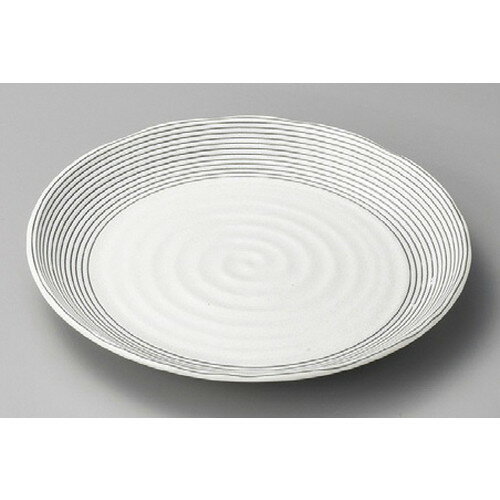 [商品名]　ドリームライン白8.0皿[素材]　陶磁器[寸法]　[ 240 x 30mm ] お店からご自宅まで、季節を問わず、様々なシーンでご利用いただける商品です。[ 240 x 30mm ]メーカーからの取り寄せ商品の為、納期まで1週間...