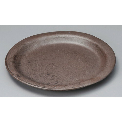 [商品名]　黒釉10.0耐熱プレート[素材]　陶磁器[寸法]　[ 300 x 30mm ] お店からご自宅まで、季節を問わず、様々なシーンでご利用いただける商品です。[ 300 x 30mm ] 直火 信楽焼メーカーからの取り寄せ商品の為、...