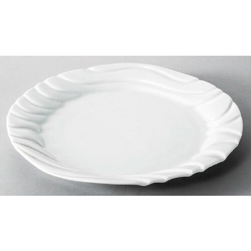 [商品名]　ウ゛ァーグホワイト24cmプレート[素材]　陶磁器[寸法]　[ 240 x 233 x 24mm ] お店からご自宅まで、季節を問わず、様々なシーンでご利用いただける商品です。[ 240 x 233 x 24mm ]メーカーから...