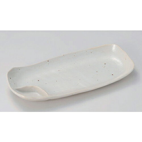 [商品名]　白粉引仕切トレー[素材]　陶磁器[寸法]　[ 33.7 x 15 x 4.3cm 689g ]お店からご自宅まで、季節を問わず、様々なシーンでご利用いただける商品です。[ 33.7 x 15 x 4.3cm 689g ] 一部の...