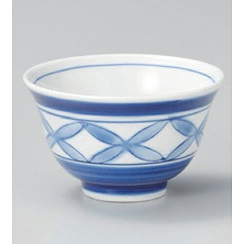 [商品名]　呉須巻七宝反煎茶[素材]　陶磁器[寸法]　[ 9.3 x 5.6cm (150cc) 120g ]お店からご自宅まで、季節を問わず、様々なシーンでご利用いただける商品です。[ 9.3 x 5.6cm (150cc) 120g ]...