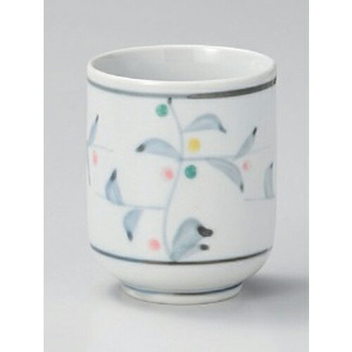 [商品名]　古染花湯呑 (小) [素材]　陶磁器[寸法]　[ 6.7 x 7.8cm (180cc) 130g ]お店からご自宅まで、季節を問わず、様々なシーンでご利用いただける商品です。[ 6.7 x 7.8cm (180cc) 130g...