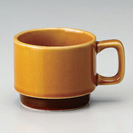 [商品名]　北欧マスタードコーヒー碗[素材]　陶磁器[寸法]　[ 11.3 x 8.4 x 7cm (230cc) 227g ]お店からご自宅まで、季節を問わず、様々なシーンでご利用いただける商品です。[ 11.3 x 8.4 x 7cm ...