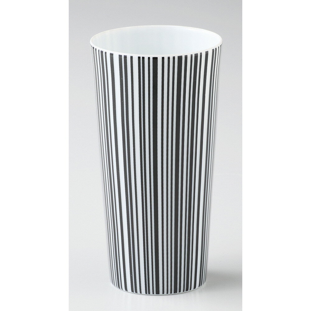 [商品名]　モダンカップ（大）ストライプC[素材]　磁器[寸法]　品 : カップ x 1/R7 x 13.5cm・350ml 箱 : 15 x 21.5 x 8cm 370g結婚式のお返し、母の日のプレゼント、退職祝いなど、さまざまな場面で...