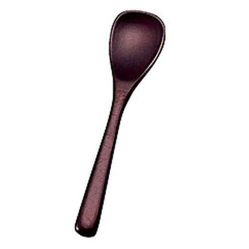 [商品名]　本漆デザートスプーン (大) 溜[素材]　木[寸法]　約L12.3cm溜色は製造上の理由により、色にバラつきがあります。[ 約L12.3cm ] 木溜色は製造上の理由により、色にバラつきがあります。一部の商品はメーカーよりお取り...