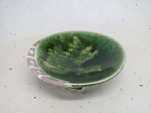 商品情報素材陶器サイズ径12.2×4(cm)作家名中垣連次柄鳴海織部注意事項※モニター発色の具合により色合いが異なる場合があります。【決算品】【現品限り】中垣連次　鳴海織部　酒杯 日本酒の酒器は形や絵柄がバラエティ豊かで、酒と同様、自分好み...