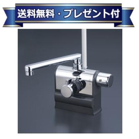 メーカー KVK(ケーブイケー) 商品名/仕様 ・デッキ形サーモスタット式シャワー ・eシャワーNf（浴び心地のいい快適節水シャワー） ・撥水膜コーティング ・シャワーヘッドグレー／シャワーホースグレー1.45m／グレーハンガー ・可変ピッ...