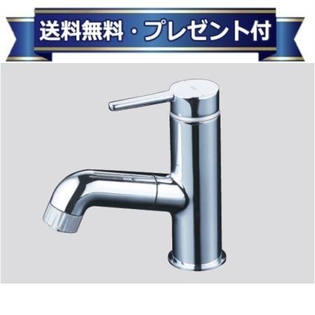 メーカー KVK(ケーブイケー) 商品名/仕様 ・シングルシャワー付混合栓 ・スリムボディ ※吐水口本体は左右に振れる仕様ではありません（固定式）[FSL210DEFT]