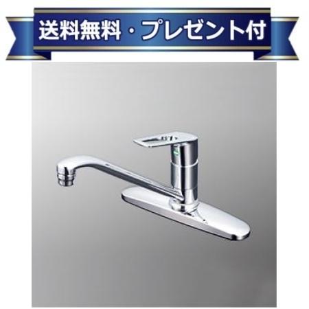 メーカー KVK(ケーブイケー) 商品名/仕様 ・シングル混合栓 eレバー・撥水膜コーティング・262mmパイプ付[KM5091TECHS]