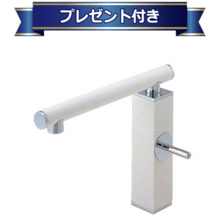 メーカー 三栄水栓/SANEI 商品名/仕様 ・節水・泡沫吐水 ・吐水口120°回転 ・取付足の径：35 ・取付穴径：36〜38 ・取付ロックナット対辺：38 ※受注生産品[K87310JVJW13]