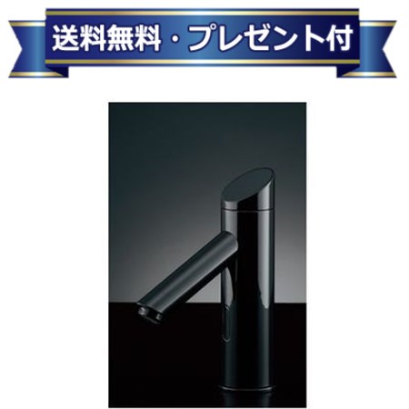 メーカー KAKUDAI/カクダイ 商品名/仕様 ・センサー水栓 ・ブラック ・センサ一部のランプの点滅により電池の交換をお知らせします。 ・電磁弁、電池ボックスは本体内蔵 ・電池専用 ・電池交換の際はセンサー窓部を障害物で遮らないでくださ...
