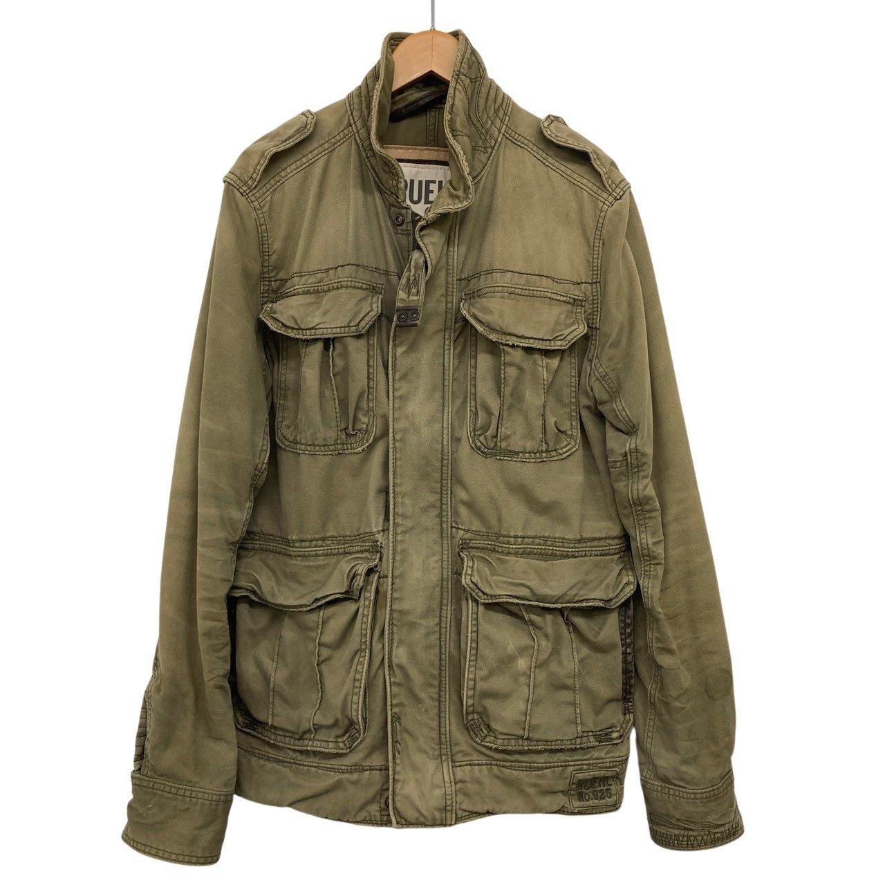 商品名 RUEHL No.925/ルールナンバー925/M65/ミリタリージャケット/サイズM/カーキ/コットン/メンズ/トップス/RS3320 管理番号 PD5E0L03EMC0 コンディション・サイズなど この商品の参考ランクは　中古B...