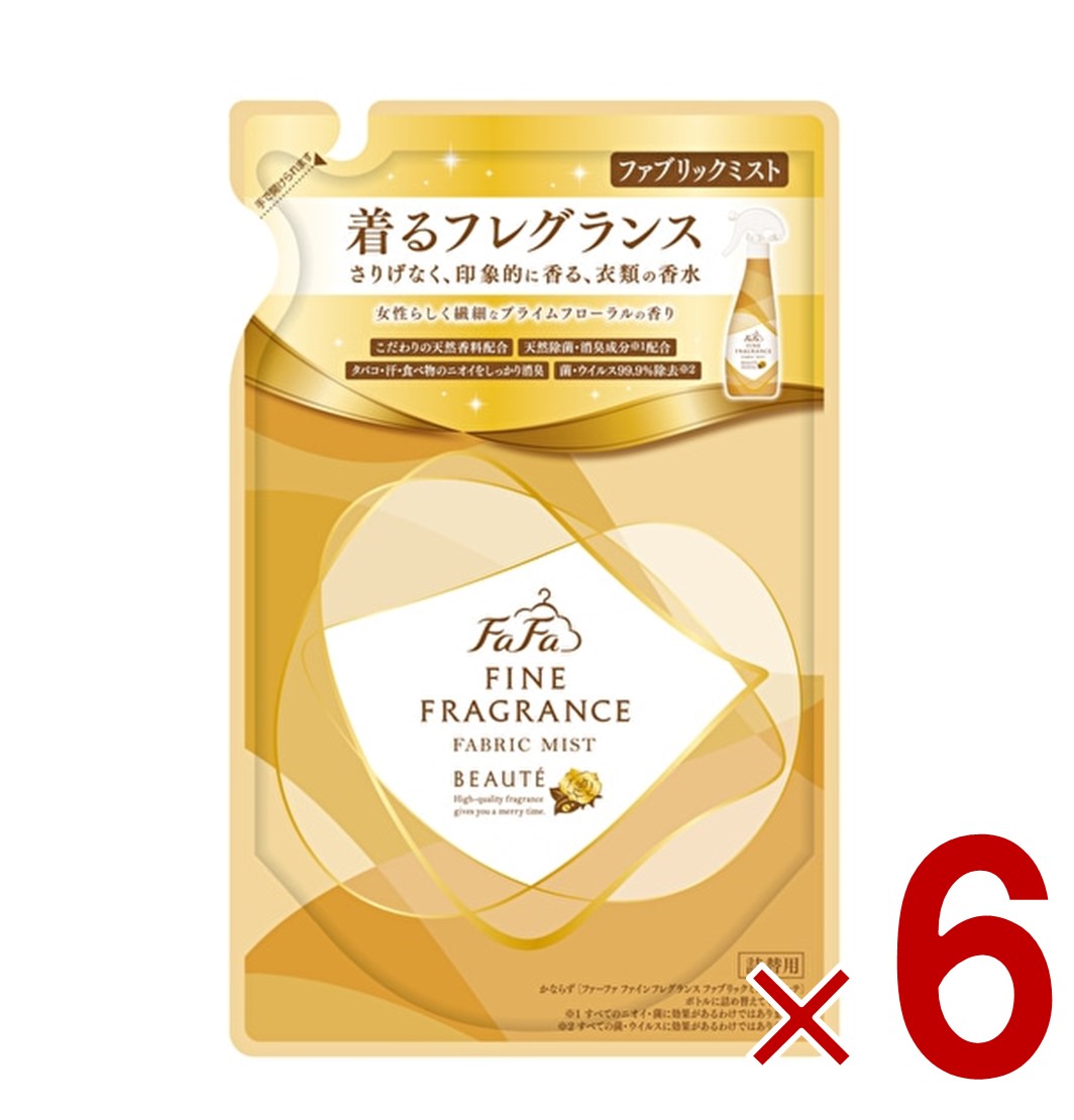 商品名NSファーファ ファーファ ファインフレグランス ファブリックミスト ボーテ 270ml 詰替用内容量270MLJANコード4902135411446発売元、製造元、輸入元又は販売元NSファーファ・ジャパン（株）原産国日本商品説明こだ...