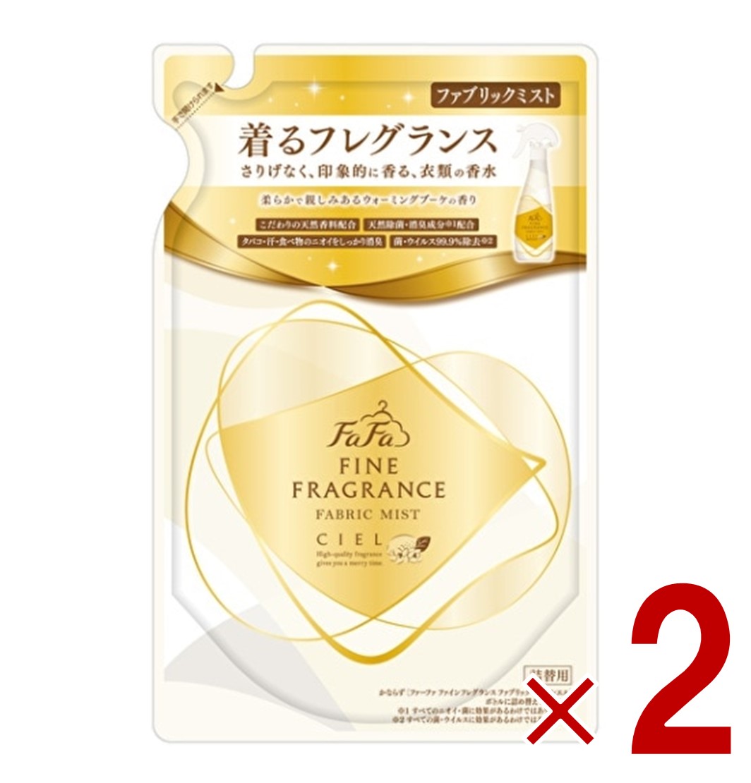 商品名NSファーファ ファーファ ファインフレグランス ファブリックミスト シエル 270ml 詰替用内容量270MLJANコード4902135411484発売元、製造元、輸入元又は販売元NSファーファ・ジャパン（株）原産国日本商品説明素材...