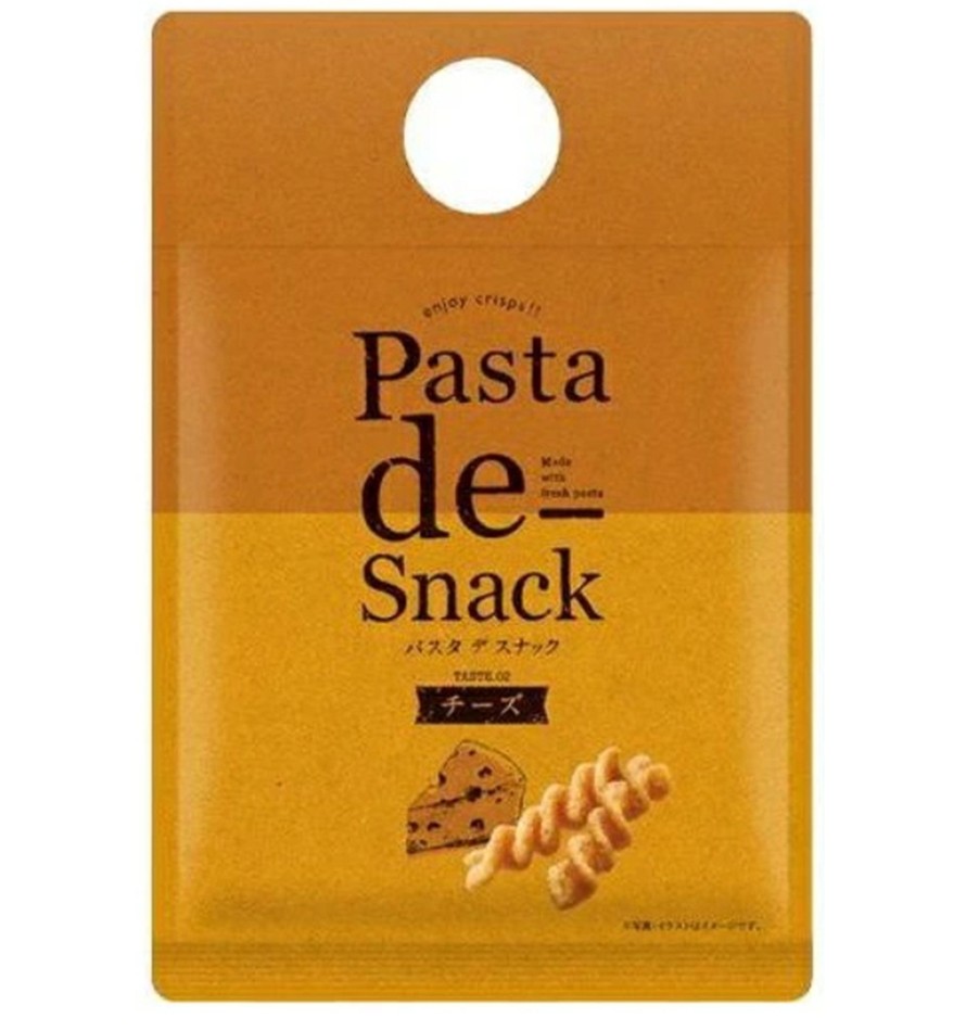 ■特徴デュラム小麦セモリナ100％の本格パスタを独自の製法でカリッと揚げた、新感覚のスナックです。口に入れた瞬間に広がる濃厚なチーズのコクと、噛むほどに増すパスタの旨味が絶妙。一度食べたら止まらない、カリカリとした軽快な食感と後引く美味しさ...