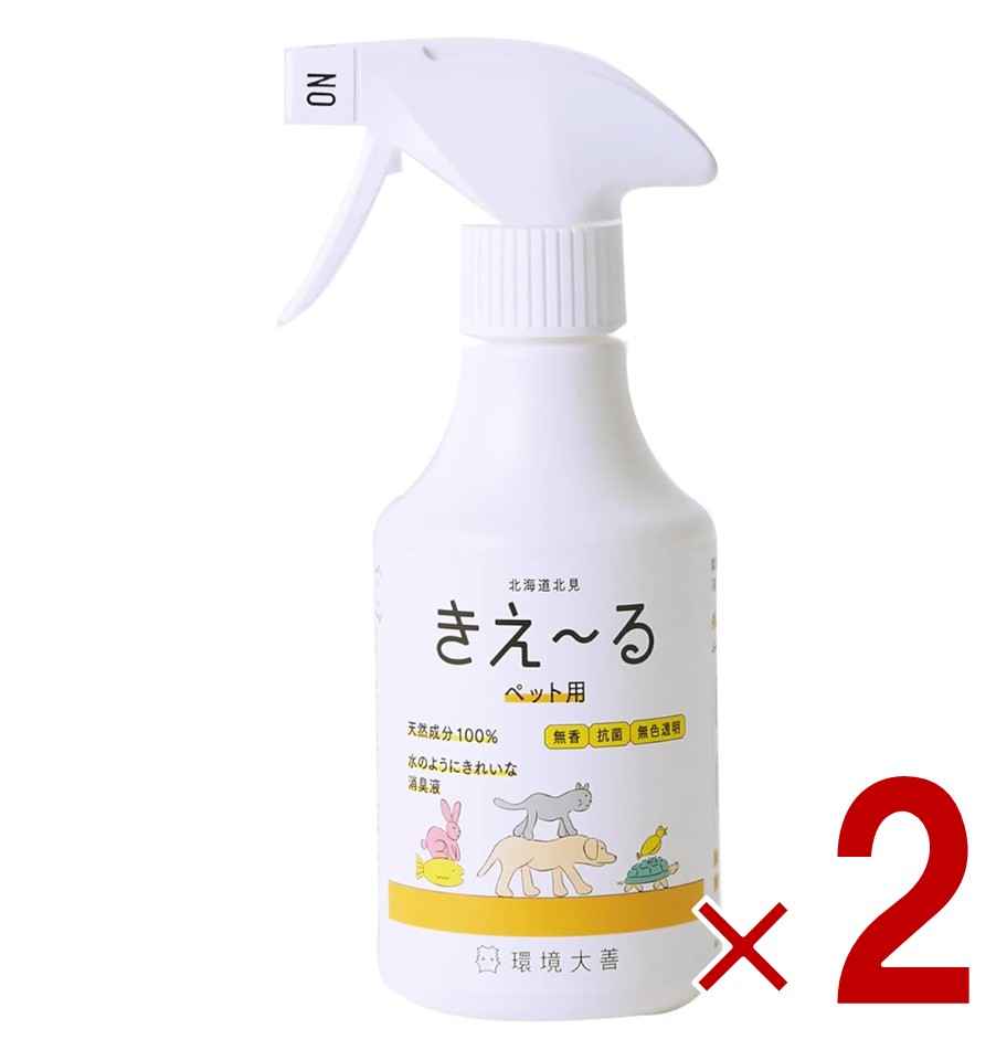 ■特徴100％天然成分の善玉活性水から生まれた、ペット用消臭液です。香りでごまかさず、微生物の力でニオイの元を分解・消臭します。無色透明・無臭なので、嗅覚の鋭いペットや香りに敏感な方も安心してお使いいただけます。■利便性ケージやトイレ、寝床...