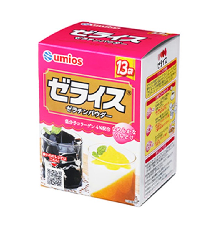 ■特徴コラーゲンを豊富に含む粉末ゼラチンの定番「ゼライス」。1袋5gずつの個包装で使いやすく、本格的なゼリーやムース作りをご家庭で手軽に楽しめます。無味無臭なので素材の味を活かした、透明感のある美しい仕上がりが魅力です。■利便性お湯に直接振...
